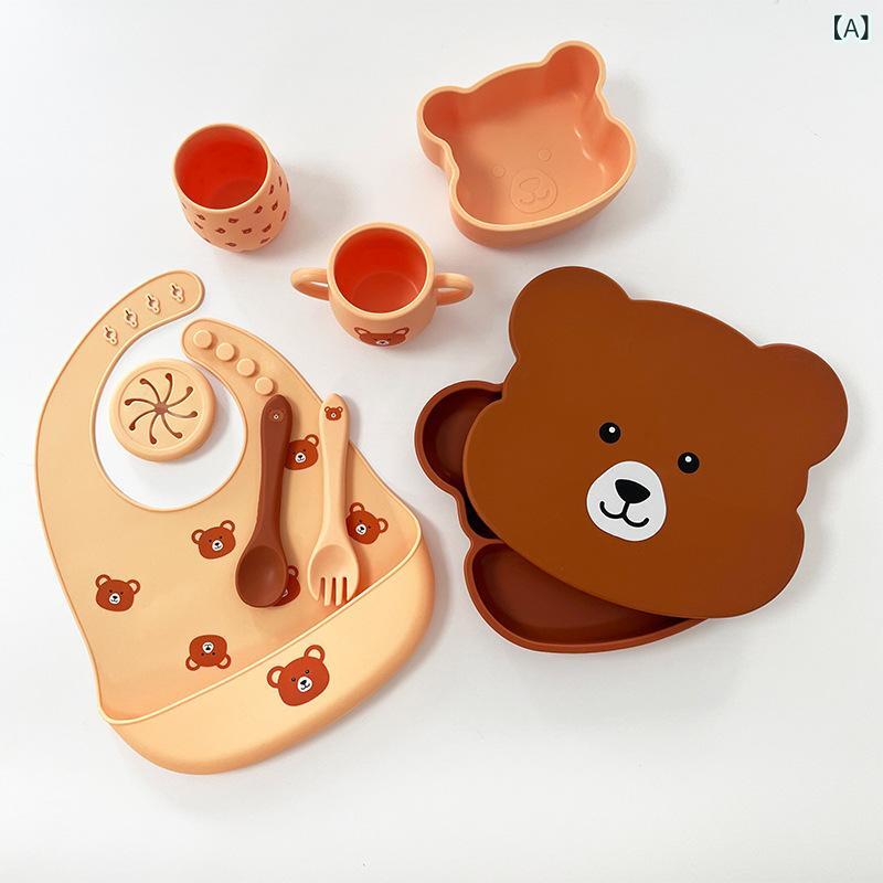 アマゾンの 爆発 物の 熊の 金の 赤ちゃんは 食事の 皿の セットを 補助 します。貨物番号: CP-01輸入ですか: いいえソースカテゴリ: 現物製品カテゴリ: カトラリーセットブランド: 中性材質: 食品級シリカゲル適用年齢: 3か月...