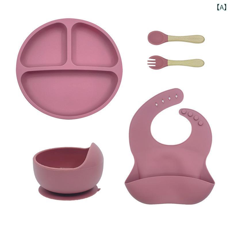 補助 食 皿 母子 用品 食器 セット 清新な 色の 赤ちゃんが シリカゲルカタツムリの ボウルに フォーク スプーンを 持って いる商品番号: hs-004輸入するかどうか: いいえ供給カテゴリー: スポット製品カテゴリー: 食器セットブ...