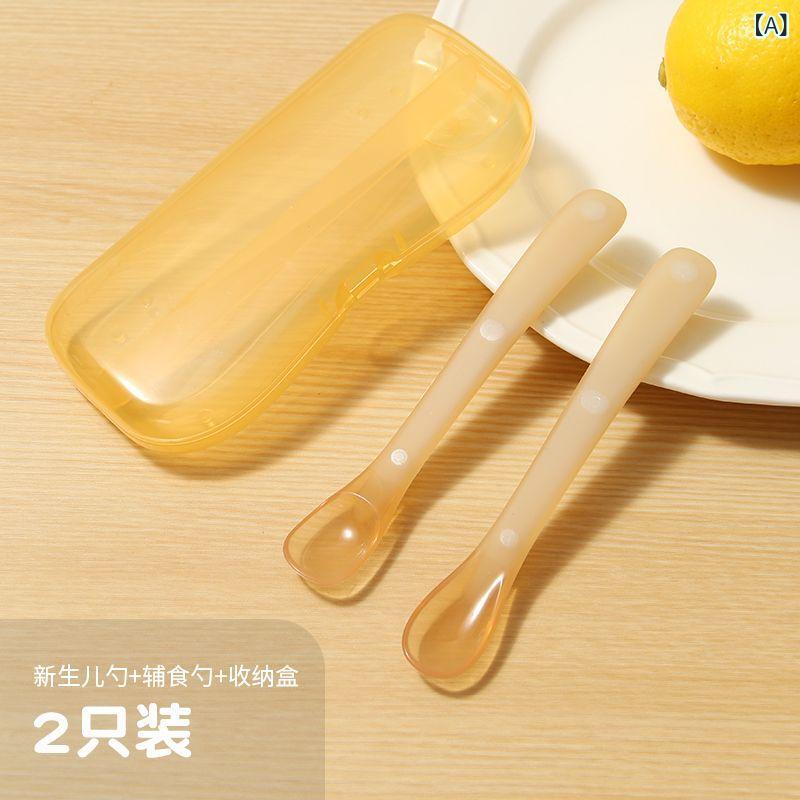シリカゲルの スプーンの 新入生 専用の 子供は 水を 与えて 赤ちゃんの スプーンの 碗の 補助 食の スプーンの 赤ちゃんの 柔らかい スプーンを 学びます。輸入ですか: いいえソースカテゴリ: ステッカー加工製品カテゴリ: 補助食カッ...