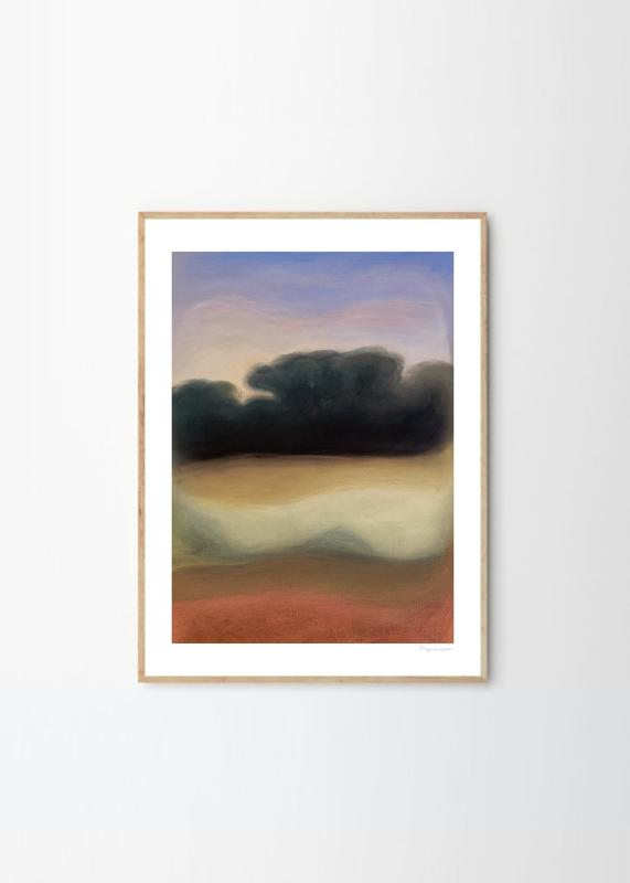 THE POSTER CLUB ポスタークラブ Landshape Tribute 02 30×40cm Berit Mogensen Lopezジークレープリントという手法でPOSTER CLUBのために特別に作成されています。ジークレー...