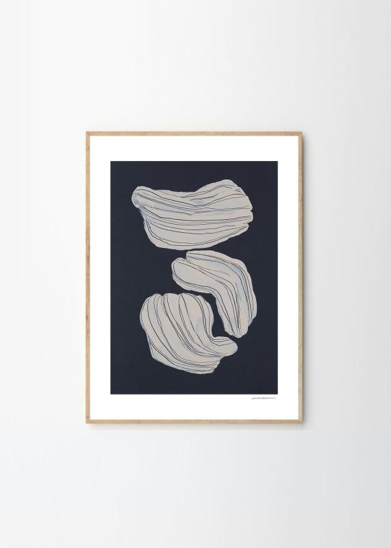 THE POSTER CLUB ポスタークラブ Blur 30×40cm Leise Dich Abrahamsenジークレープリントという手法でPOSTER CLUBのために特別に作成されています。ジークレープリントとはフランス語で「吹き...