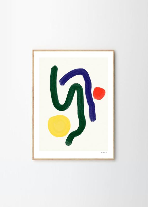 THE POSTER CLUB ポスタークラブ Volare 50×70cm Lisa Wirenfeltジークレープリントという手法でPOSTER CLUBのために特別に作成されています。ジークレープリントとはフランス語で「吹き付けて色を...