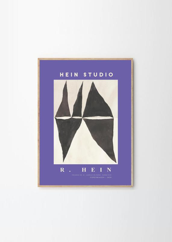 THE POSTER CLUB ポスタークラブ Triangle no. 03 50×70cm Rebecca Heinジークレープリントという手法でPOSTER CLUBのために特別に作成されています。ジークレープリントとはフランス語で「...