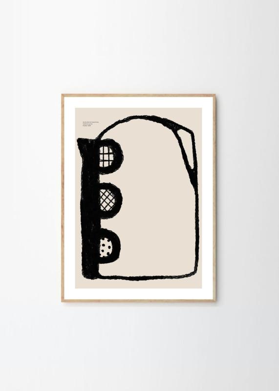 THE POSTER CLUB ポスタークラブ Form 50×70cm Sandra Blomen Maschinskyジークレープリントという手法でPOSTER CLUBのために特別に作成されています。ジークレープリントとはフランス語で...