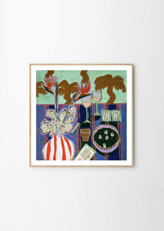 THE POSTER CLUB ポスタークラブ Yatzy 50×50cm Rini Spielジークレープリントという手法でPOSTER CLUBのために特別に作成されています。ジークレープリントとはフランス語で「吹き付けて色を付ける」と...