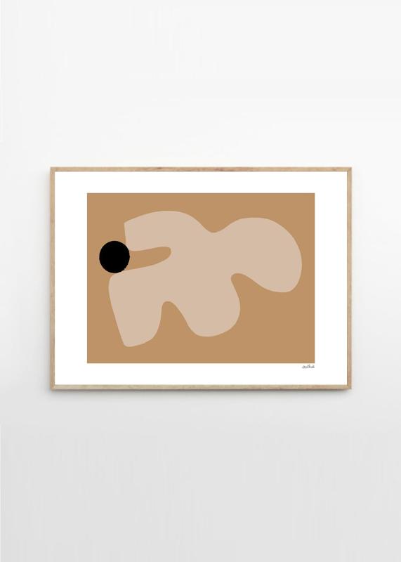 THE POSTER CLUB ポスタークラブ Abstrakturm 50×70cm Asthetジークレープリントという手法でPOSTER CLUBのために特別に作成されています。ジークレープリントとはフランス語で「吹き付けて色を付ける...