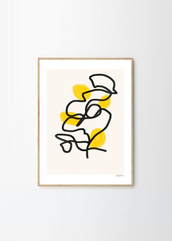 THE POSTER CLUB ポスタークラブ Lemons 30×40cm Lisa Wirenfeltジークレープリントという手法でPOSTER CLUBのために特別に作成されています。ジークレープリントとはフランス語で「吹き付けて色を...