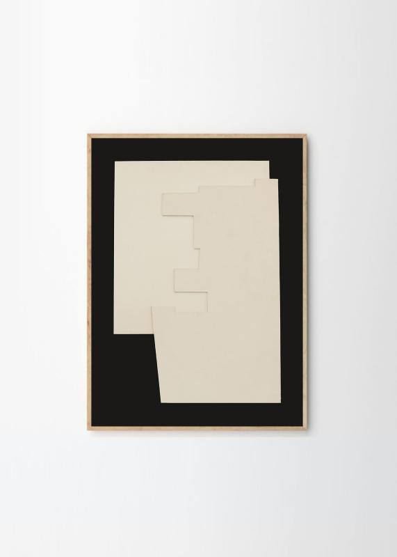 THE POSTER CLUB ポスタークラブ Relief 50×70cm Berit Mogensen Lopezジークレープリントという手法でPOSTER CLUBのために特別に作成されています。ジークレープリントとはフランス語で「吹...