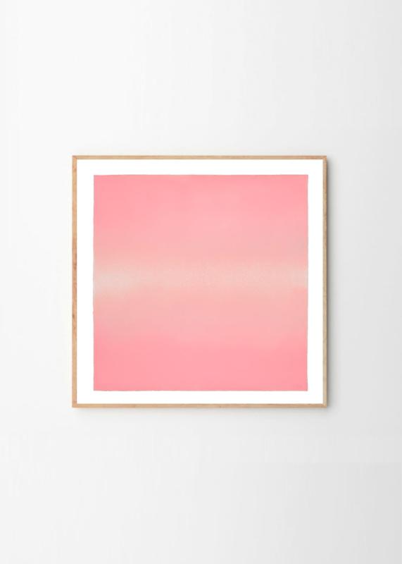 THE POSTER CLUB ポスタークラブ Pink Interstellar 50×50cm Anne Nowakジークレープリントという手法でPOSTER CLUBのために特別に作成されています。ジークレープリントとはフランス語で「...