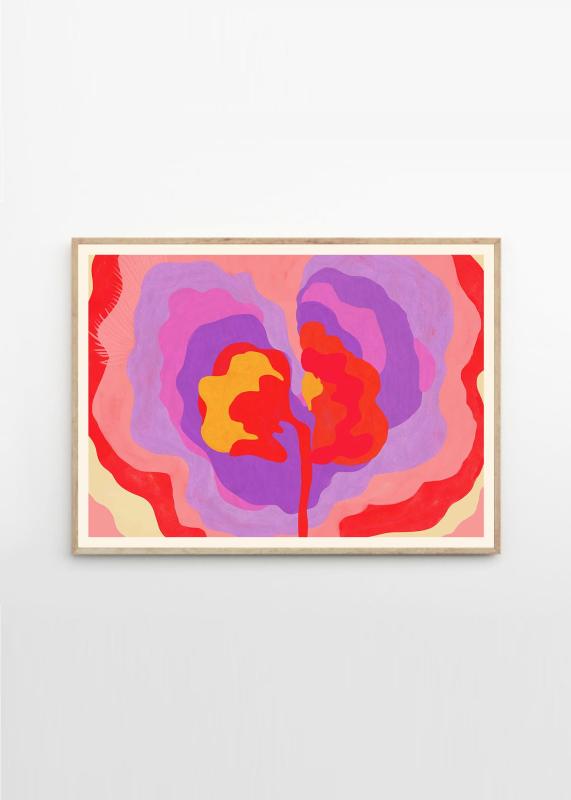 THE POSTER CLUB ポスタークラブ Aurora 50×70cm By Garmiジークレープリントという手法でPOSTER CLUBのために特別に作成されています。ジークレープリントとはフランス語で「吹き付けて色を付ける」とい...