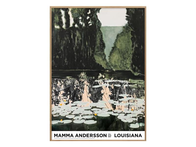 デンマーク ルイジアナ近代美術館 ポスター Mamma Andersson – Pond（2019）A1サイズ：59.4 x 84.1 cm（A1）- しっかりとした厚紙の紙管に入れてお届けします。フレームは付属しません。こちらはスカンジナ...