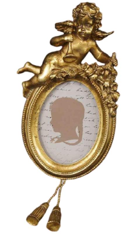 エレガントインテリア(Elegant Interior) 【フォトフレーム】 エンジェル 右向き 写真立て 77073PF本体サイズ：約17×9×3(cm)窓寸：短軸6、長軸8(cm)本体重量：195g材質：樹脂・ガラス生産国：中国