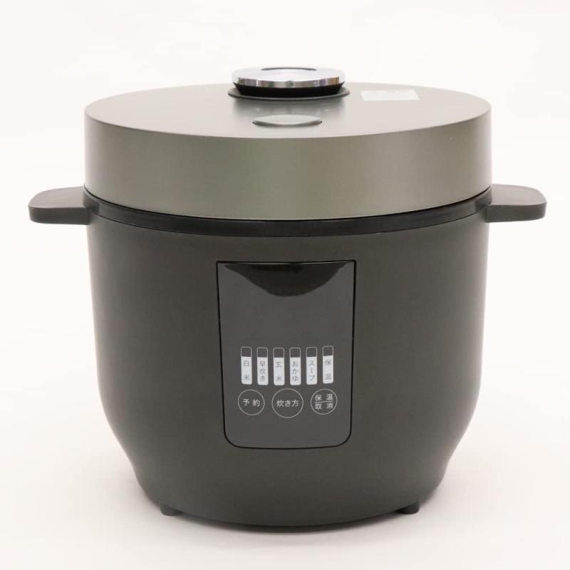 【ヒロコーポレーション】コンパクトライスクッカー 3合炊き HK-RC03 WH/BK 炊飯器