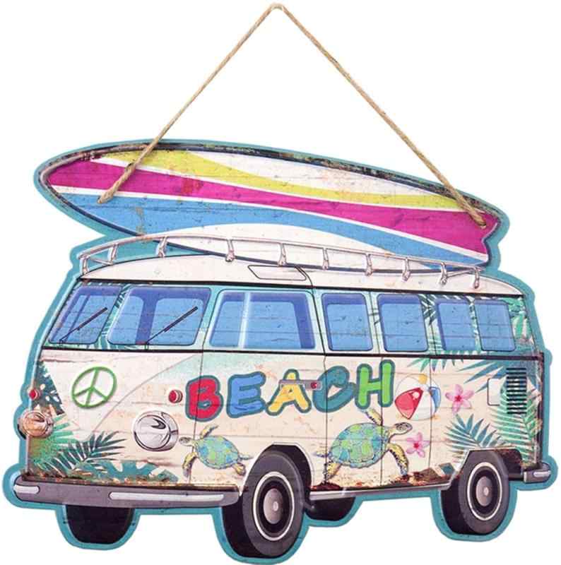 [秋月貿易]アンティークエンボスプレート [BEACH Wagon] BEACH Wagon DY-03生産地：中国 素材・成分：Tinオシャレなデザインにエンボス加工を施されたプレートです。錆びた感じもgoodです。軽量なのでどこでも気軽...