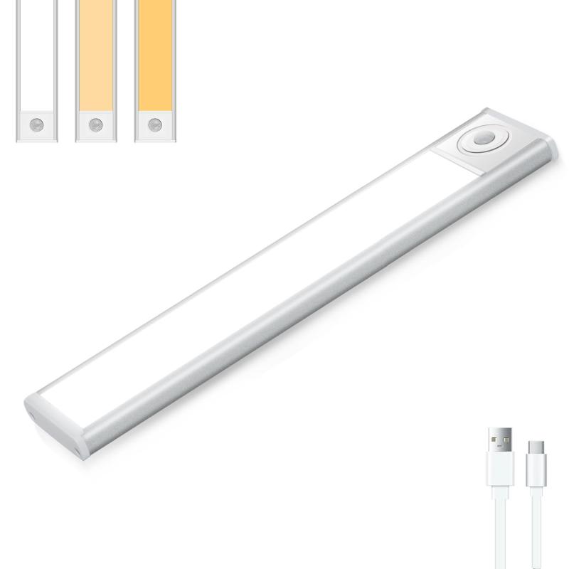 chuqisheji 壁掛けライト キッチンライト センサーライト デスクライト led マグネット 工事不要 目に優しい 読書ライト大容量 取付簡単 角度調節可能 明るい ワードロップ/寝室/玄関/階段/押し