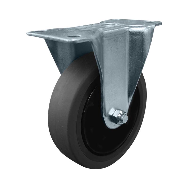 清水(shimiz) NEWHIKARI(ニューヒカリ) SH-CS100R 静音キャスター 固定 100mmベアリング内蔵により静粛性能を高めたハイグレードモデル●固定タイプ。●車輪回転部にラジアルベアリングを採用し、スムーズな回転ととも...