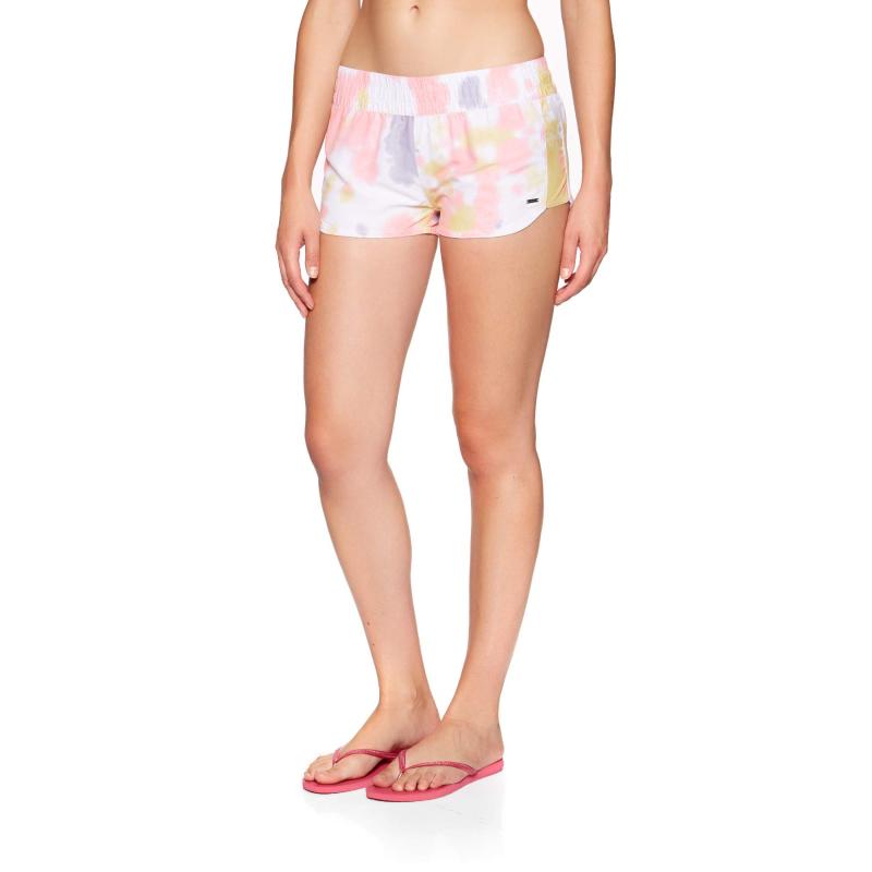 VOLCOM(ヴォルコム) レディース 速乾 ボードショーツ(タイダイカラー) [ O0812001 / TIE DYE FOR 2" ] 海レディースSIZE:XS ウエスト:69cm 股上:19cm わたり幅:29cm 股下:...