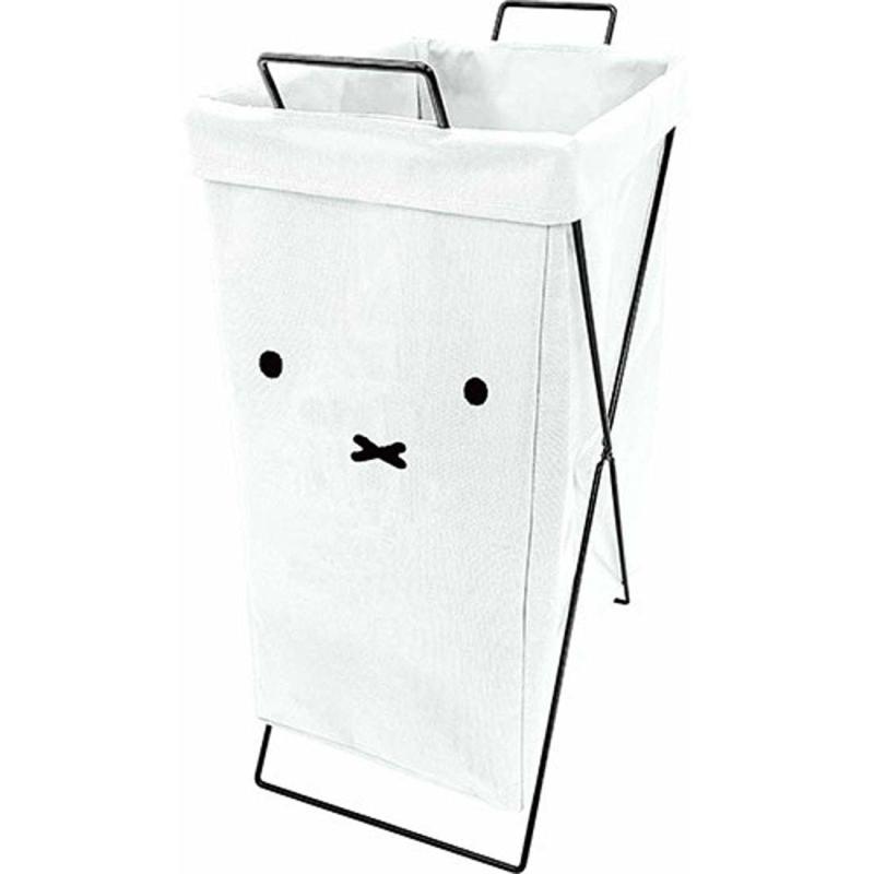 オカトー(Okato) ミッフィー miffy 折りたたみ ランドリーバスケット 縦型 42L 顔だけミッフィー 幅24×奥行42×高さ55.5cmサイズ（約):幅24×奥行42×高さ55.5cm、重量:970g、材質:生地/ポリエステル1...