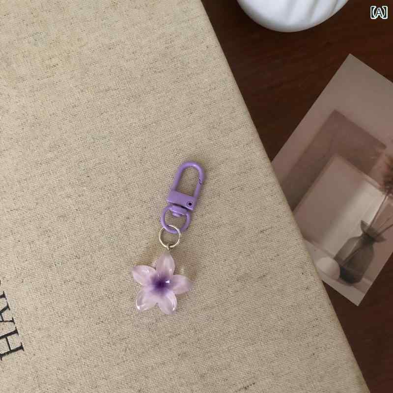 カラー 透明小さな 花 キーホルダーレディースインスタ 风可 爱 い キーストラップバッグアクセサリーイヤーカバン 饰り出身地: ジン・ファ処理プロセス: 手作り商品番号: カラフルな透明な小さな花のキーホルダーブランド: その他材料: 樹...