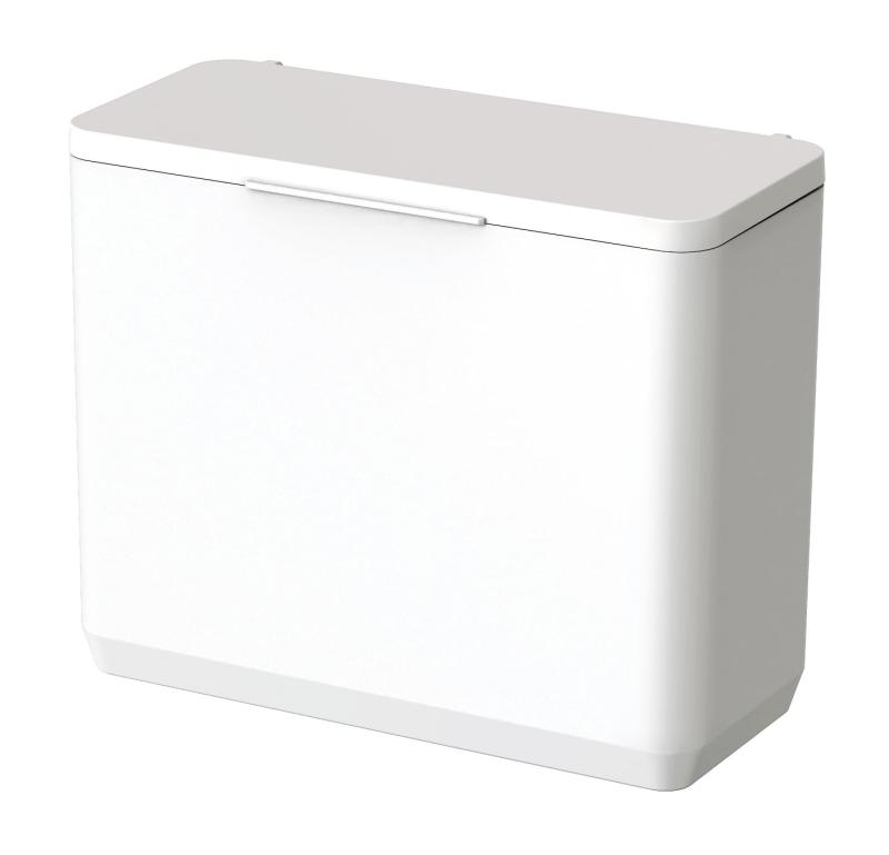 アスベル 洗濯機収納 マグネット 浮かせる収納 ラックスMGフタ付フリーポケットパッキン付きフタでニオイ漏れや湿気を防ぐ、強力マグネットで浮かせて収納出来る