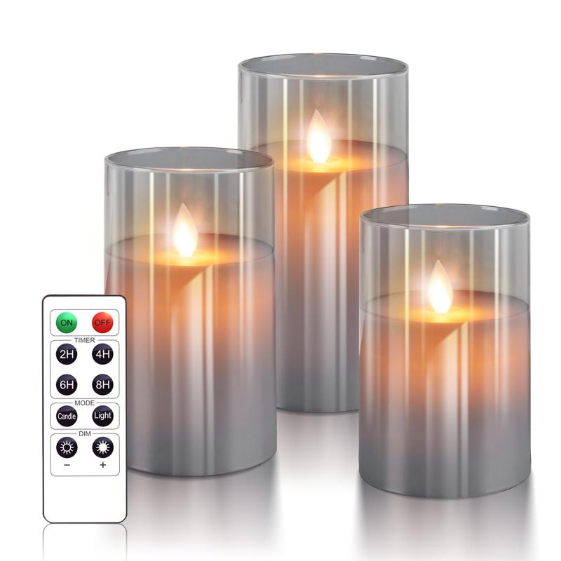 PinnWaa LED キャンドル 【3点セット】