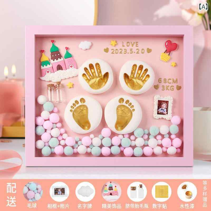 赤ちゃん 手足 印 泥 胎毛 記念 品 フォト フレーム 新入生 赤ちゃん 手 印 足跡 diy 満月 百 日 プレゼント材質: 密度板、実木枠貨物番号: 009クラフト: 手作り輸入ですか: いいえ加工カスタム: いいえブランド: その他...