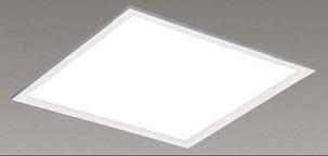 東芝ライテック TENQOOスクエアシリーズ LED乳白パネル 埋込形 FHP23形×3灯用 275 LEEM-30301