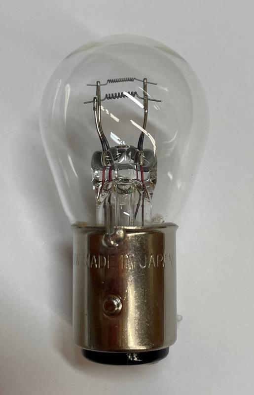 ケリー電気 白熱球 S25 BAY15D 24V25/10W ストップ・テール球 クリア色 1001-2000 10個入10個