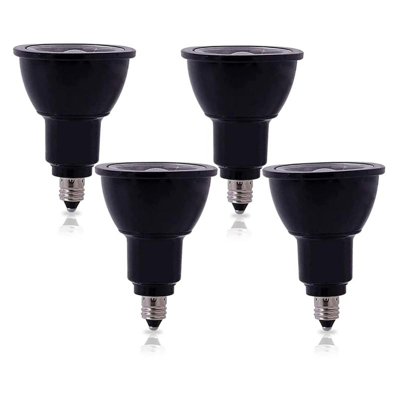 E11口金 LED電球 5W 調光器対応 50W形ハロゲン電球相当 E11 LED スポットライト電球 500lm AC100V 省エネ 長寿命 PSE認証 一般家庭照明(4個セット