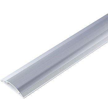 配線モール 配線プロテクター アルミ UDプロテクター 1号_UDA1-1S 00-6000カバーはアルミニウム合金を使用しているので荷重に強い嵌合しやすく外れにくい構造ですカバー表面に、ストライプ（ギザギザ）がついているので滑りにくく、キ...