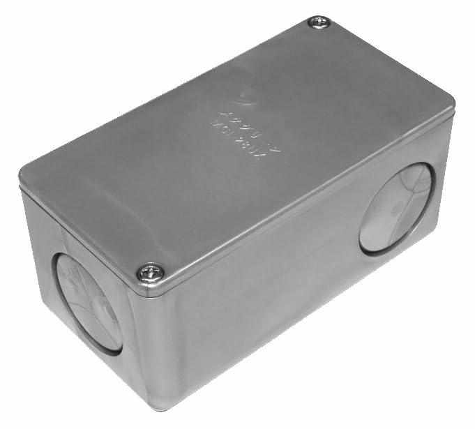 因幡電機産業(Inaba Denki Sangyo) メタグリーン 樹脂製電線管 ユニバーサルボックス MGI-28UX●呼径：28●ノック穴径(呼び）：φ34mm(28）●寸法(mm)：長さ120・高さ60・幅60