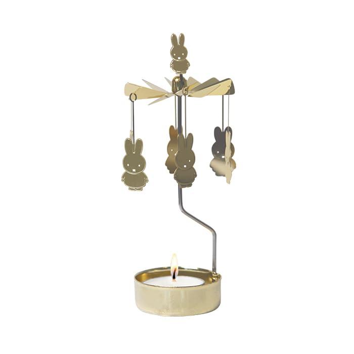 ロータリーキャンドルホルダー ミッフィー クリスマス キャンドルホルダーミッフィーのコレクションが新たに仲間入り【ロータリーキャンドルホルダー 共通仕様】 サイズ：約 65 × 160 × 65mm　 材質：鉄　 原産国： 中国　備考：ティ...