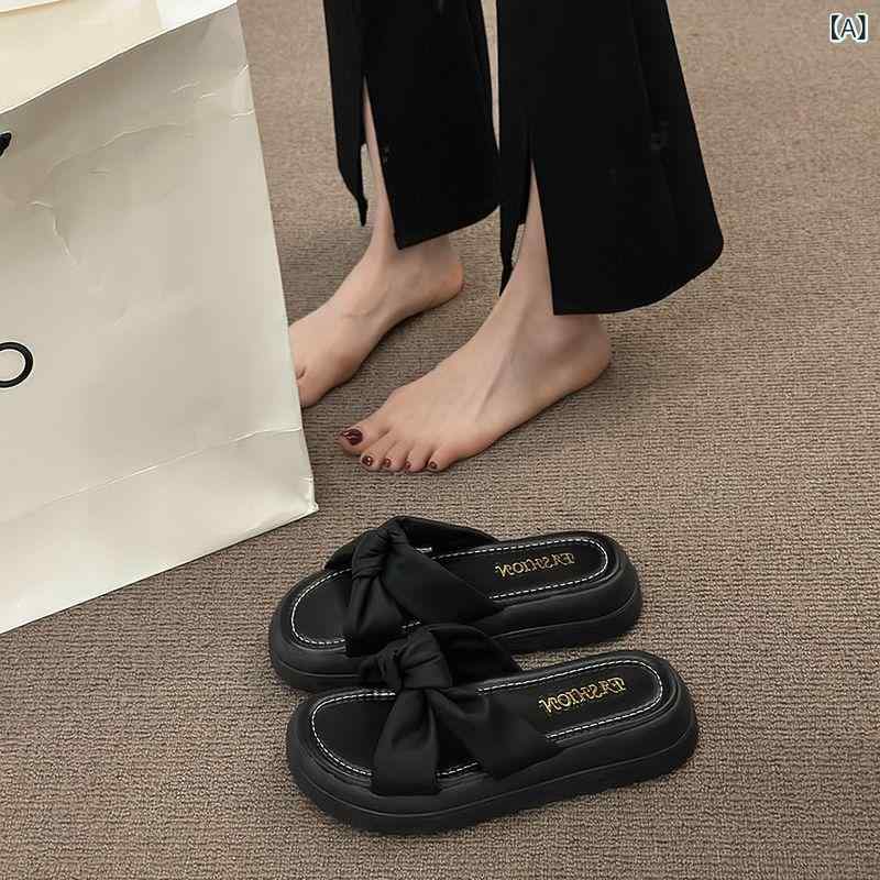妖精 スタイルの ソフトソール 増加 スリッパアウターウェア 女性 卸売 夏の 新しい ファッション 厚底 一言 ビーチ サンダル製品カテゴリ: 一字型適用年齢層: 成年ソースカテゴリ: 現物ブランド: その他スタイル: 韓国版流行の要素:...