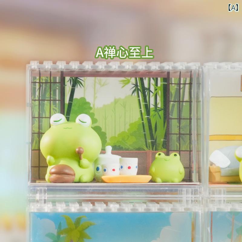 カエル DIY小 空間 置物 手作り ホームオフィスデスクトップ 装飾 品 解凍 癒し 系 卸売り材料: 合成樹脂商品番号: 1188-29カテゴリー: 樹脂クラフトパッケージ: カートン梱包供給源は特許取得済みですか?: いいえ色: DI...