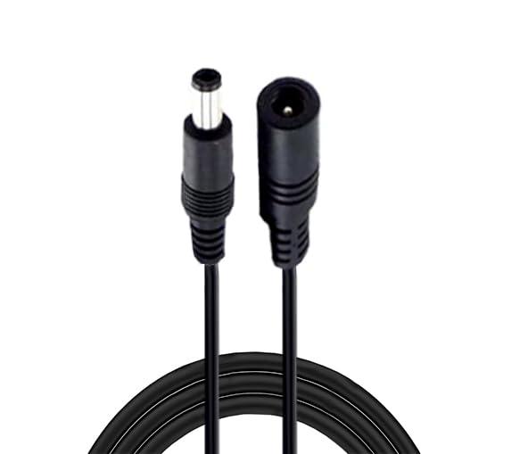 VECASDEN Dc 12v CCTV の延長ケーブル 保安用カメラ WiFi IP の監視カメラ NVR Dvr LED のストリップのルーター CCTV のマイクロフォンの逆のバックアップ のための 2.1x5.5mm の電源コード ...