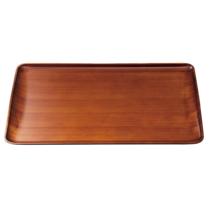 山下工芸 盆 スレンダートレー チーク木目SL尺2 ノンスリップ 36×24.3×2.2cm 114000商品サイズ:36×24.3×2.2cm生産国:日本素材:ABS樹脂ノンスリップ