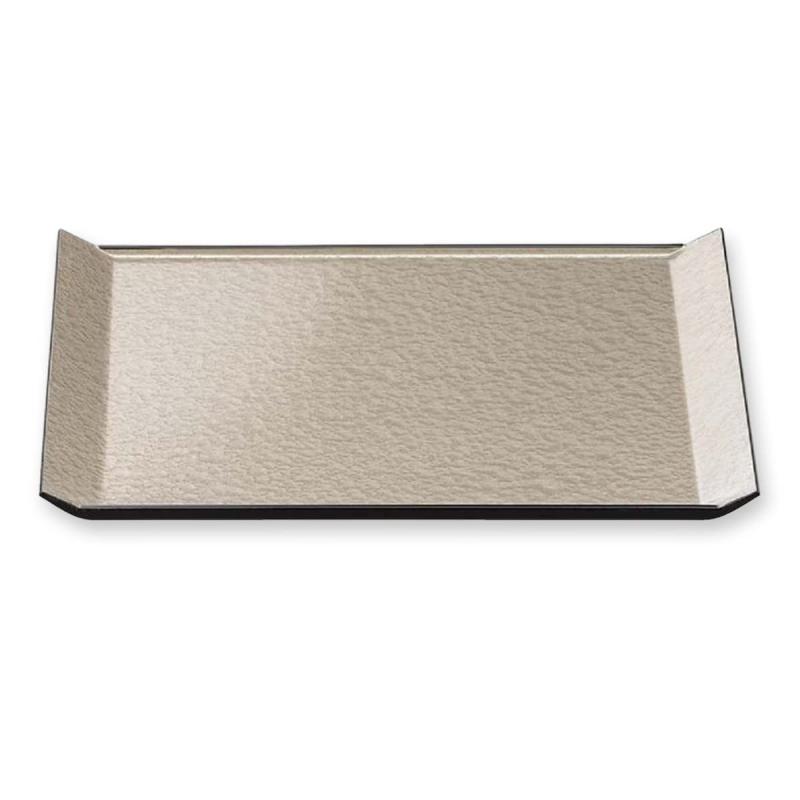 J-kitchens 滑り止め 機能付き お盆 トレー 34×23.8×2.1cm No222754 日本製材質：ABS樹脂サイズ：34×23.8×2.1cm生産国：日本和モダンな漆器のお盆は食卓を落ち着いた雰囲気に演出してくれます。 職人...