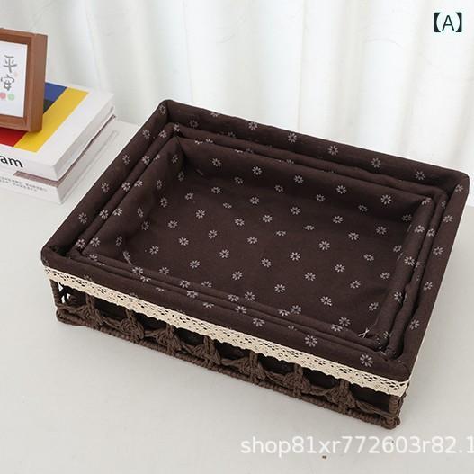 在庫 ありの 編み込み 式 卓上 収納 整理 バスケット、 雑貨 入れ、 お菓子、 化粧 品、 おもちゃ、 籐 製の 花 型 収納 バスケットブランド: その他輸入するかどうか: いいえ適用範囲: 下着,CD,リモコン,文房具,フルーツ,バ...
