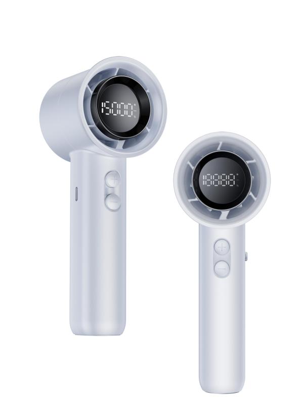 TCELL 携帯扇風機 ハンディファン 手持ち扇風機 卓上扇風機 ミニ扇風機 ミニファン 涼しい小型扇風機 軽量 携帯便利 高速モーター 15000回転数 強風 瞬間冷却 5000mAh容量 35dB超低騒音 手持ち LED【15000回転...