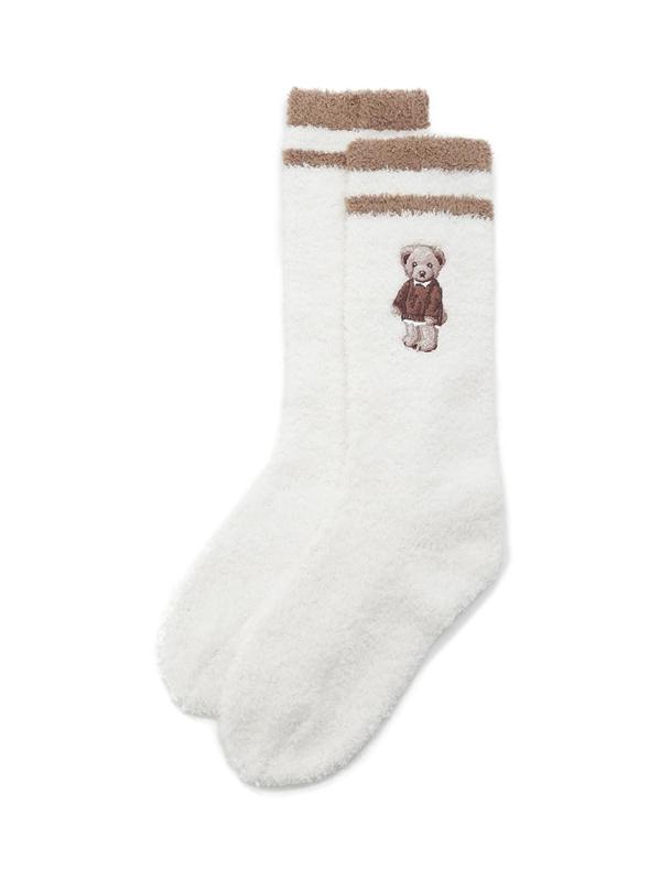 [スナイデル] BearニットソックスSHGG255206レディース素材:ポリエステル82%、ナイロン15%、ポリウレタン3%サイズ表記:F,たて:30cm,横:18cm