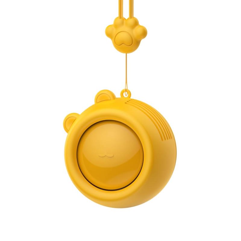 Mottinhil首掛け扇風機 ハンズフリー 静音 羽根なし 3段階風量調整 最大20時間連続使用 USB充電 携帯ストラップ付き 熱中症対策 オフィス 通勤 家事 外出用 小型軽量 子供/大人兼用 - D106【静音＆羽根なし設計】図書館...