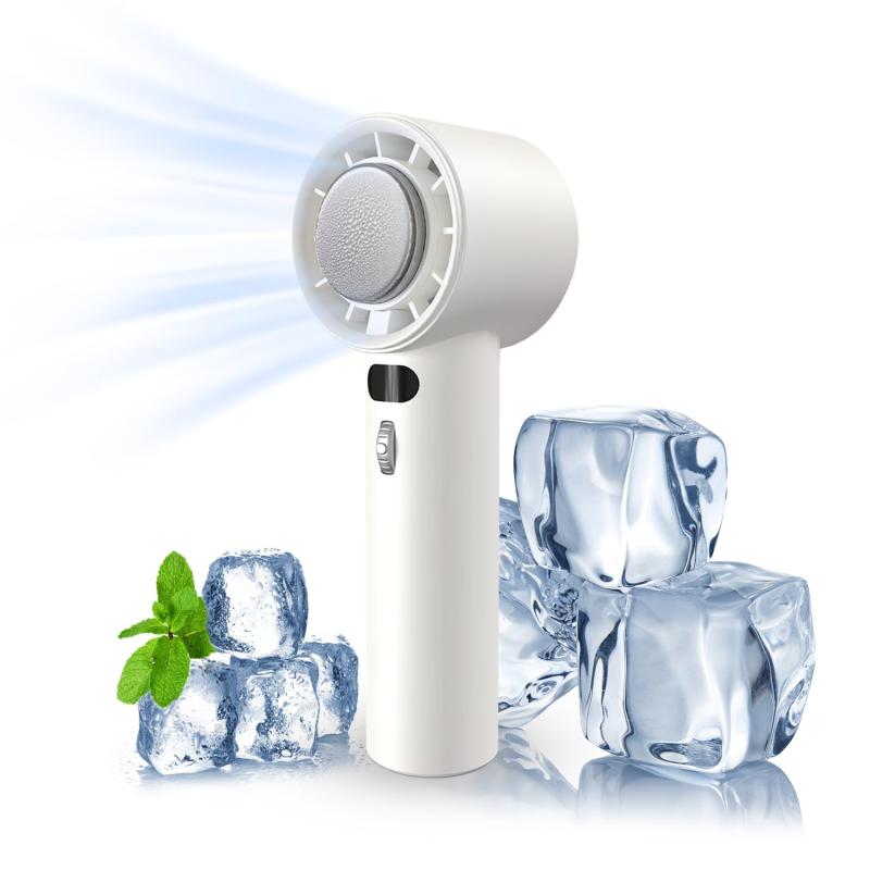 2025 日本制 冷却ハンディファン 折りたたみ 手持ち充電式扇風機 小型 静音