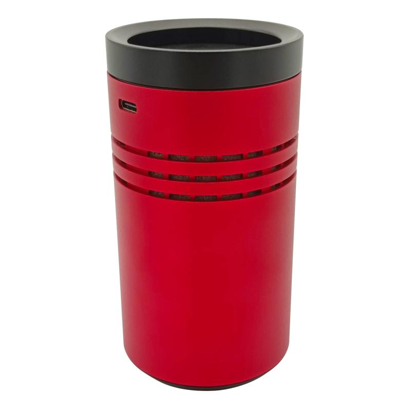 空気清浄機 車載空気清浄機 卓上 小型 イオン発生器 持ち運びが容易 静音 車内 ほこり ペット デスクトップ用空気清浄機最新技術：最新の光触媒技術、光触媒はLED光を通して酸素中の電子によって酸化され、スーパーオキシドイオンやヒドロキシル...