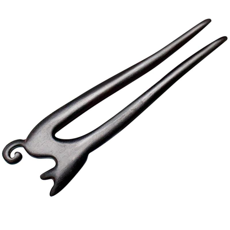 Frcolor かんざし 猫 uピン 和装小物 ヘアアクセサリー かわいい 留袖 お団子ヘアアレンジ 1個（ブラック）パーティー、コスチュームプロム、パフォーマンス、記念日、デート、演習などのためにフィットすると、あなたはより多くの異なるヘ...