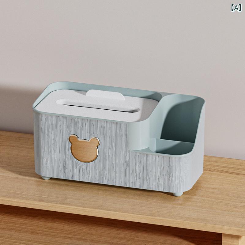 ティッシュボックスデスクトップ 収納 ボックスリビングルームレストラン 茶 何 北欧 シンプル かわいい リモコン 収納多 機能 クリエイティブブランド: その他輸入するかどうか: いいえ材料: プラスチックペーパータオルに適しています: ...