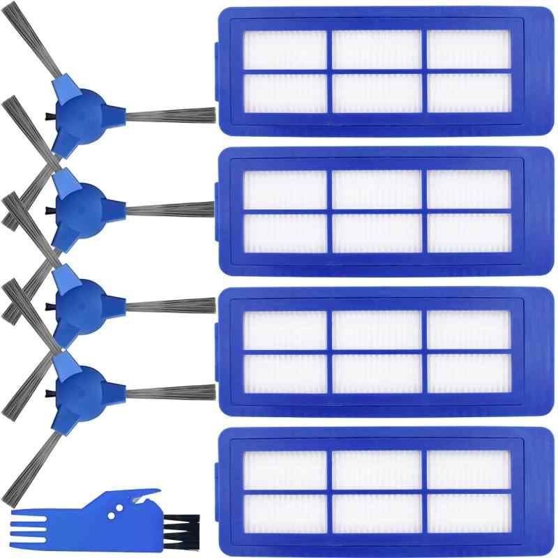 EATBALE 対応Eufy Robovac G10 ハイブリッド、Robovac G30 ハイブリッド、RoboVac 11S Max、RoboVac 15C Max、RoboVac 30C Max ロボット掃除機交換スペアパーツ、4 H...