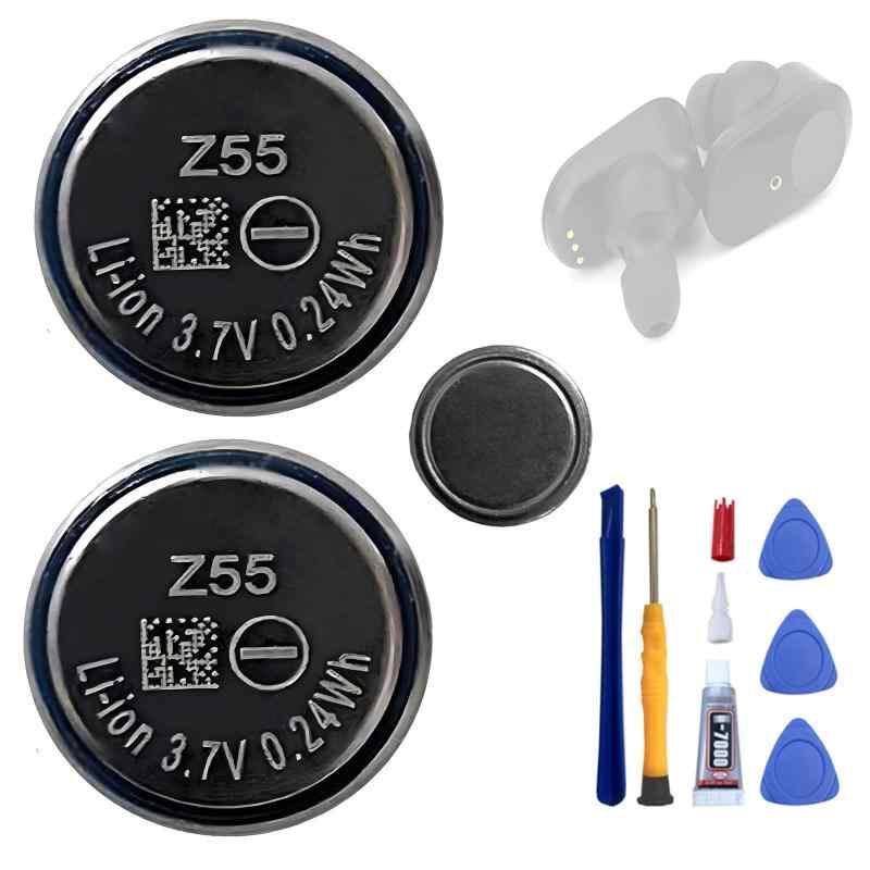 (2枚) HIGHAKKU 互換 Sony 互換用の バッテリー 適用される For Sony WF-1000XM3 WF-1000X WF-XB700 WF-SP700N WF-SP900 交換用の バッテリー (バッテリパック）型番：Z...