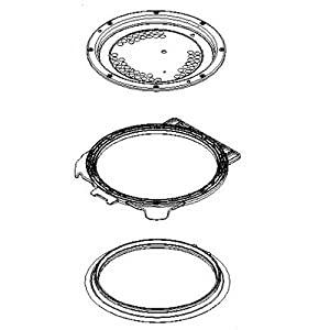 東芝 炊飯器 内蓋 ウチブタ 320A2381【対応機種】RC-18E6VR(W) RC-18E7VR(R) RC-18E8VR(RS) RC-18VRM(RS) RC-18VRM(W) RC-18VRN(R) RC-18VRN(W) RC...