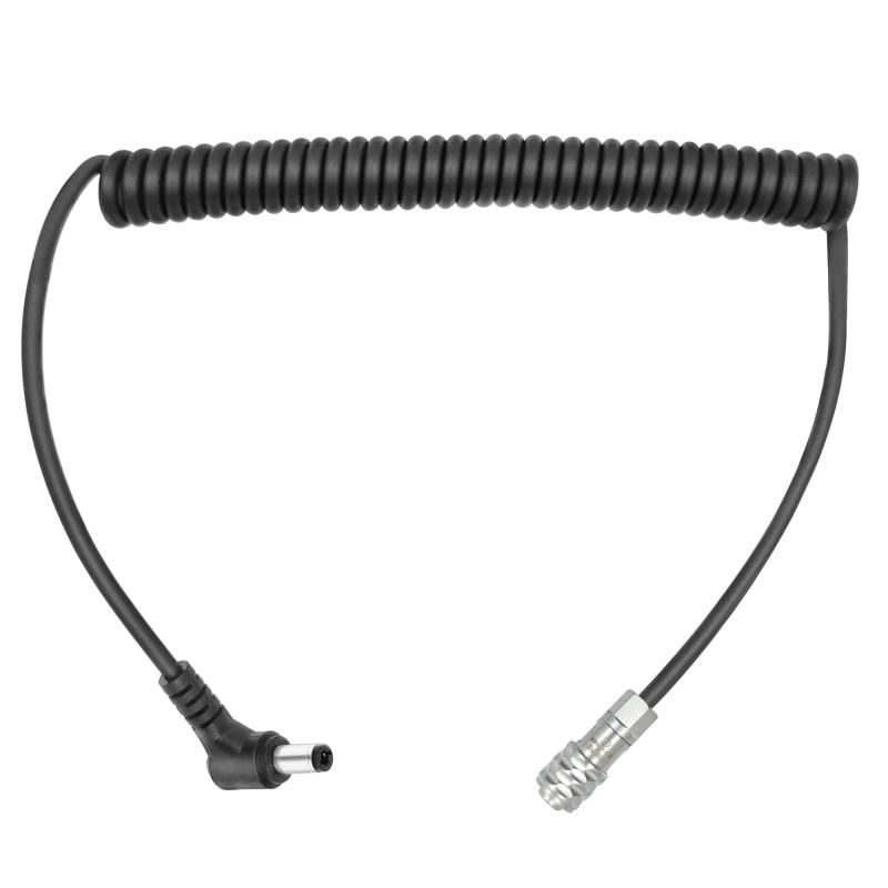 LSYRIA BMPCC 4K 6K プロ→DCオス 5.5 * 2.5mm コイル状電源ケーブル Blackmagic Pocket Cinema Camera ゴールドマウントVマウントバッテリー、Weipu SF6 2ピン 59インチ...