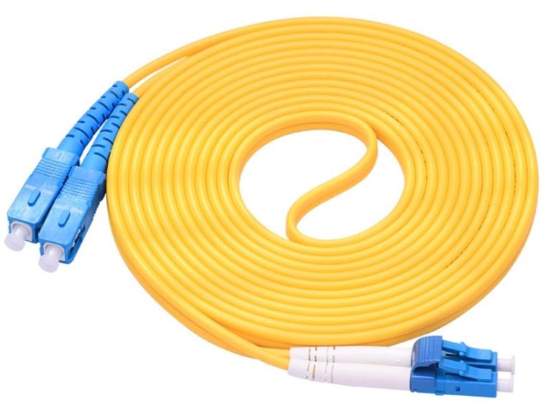 imainurama 光ファイバーケーブル 光ケーブル LC - SC 2芯 コネクタ 各社 対応 宅内 光回線 コード …